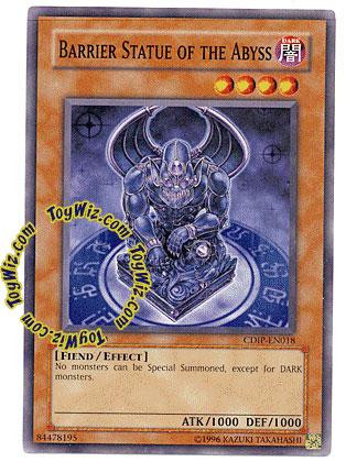 YuGiOh GX Cyberdark Impact Single Card Common Barrier Statue of the ...