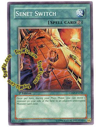 YuGiOh GX Cyberdark Impact Single Card Common Senet Switch CDIP-EN048 ...
