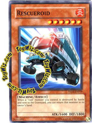 YuGiOh GX Syrus Truesdale Starter Deck Single Card Common Rescueroid ...