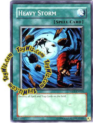 YuGiOh GX Syrus Truesdale Starter Deck Single Card Common Heavy Storm ...