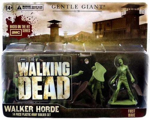 The Walking Dead AMC TV Army Men Walker Horde Army Men Set Gentle Giant ...