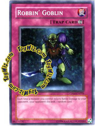 YuGiOh GX Champion Pack Game 4 Single Card Common Robbin Goblin CP04 ...