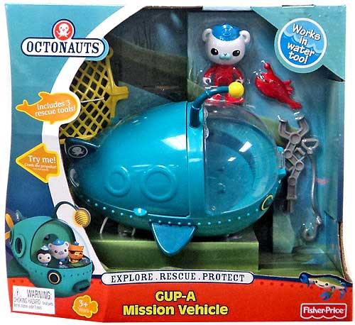 Fisher Price Octonauts Mission Vehicle GUP-A Playset - ToyWiz