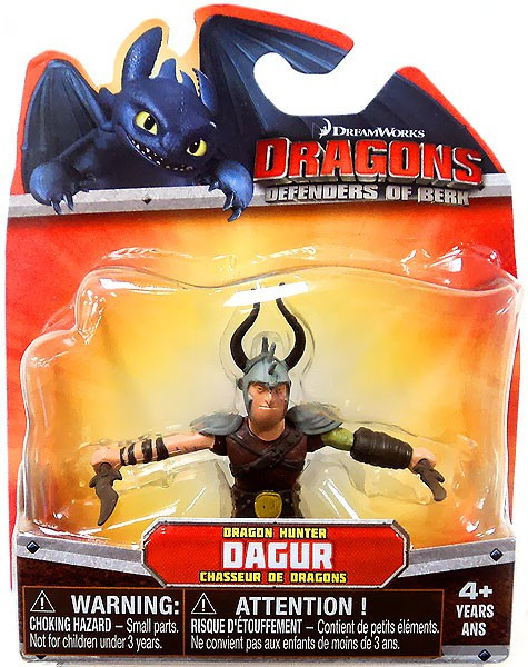 How to Train Your Dragon Dragons Defenders of Berk Dagur 3 Mini Figure ...
