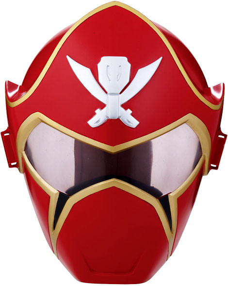 Power Rangers Super Megaforce Red Ranger Mask Roleplay Toy Bandai - ToyWiz