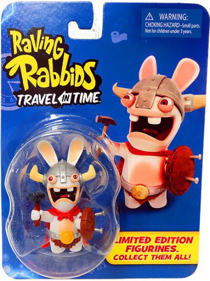 Raving Rabbids Travel in Time Viking Collectible Figure Ubisoft - ToyWiz