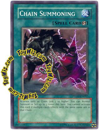 YuGiOh GX Phantom Darkness Single Card Common Chain Summoning PTDN ...
