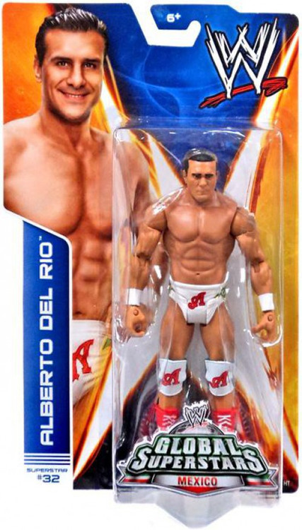 WWE Wrestling Series 40 Alberto Del Rio Action Figure 32 Mattel Toys ...
