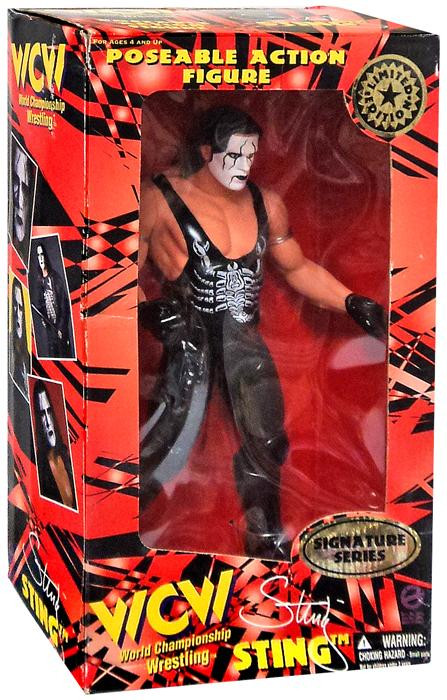 WWE Wrestling WCW Signature Series Sting 12 Inch Action Figure ...