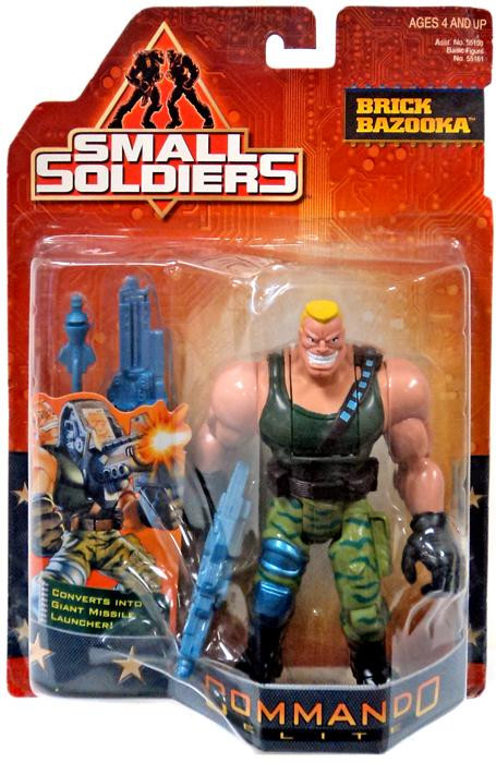 Small Soldiers Commando Elite Brick Bazooka Action Figure Kenner - ToyWiz