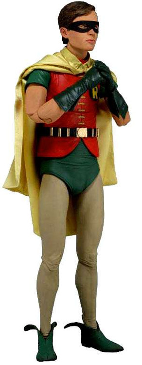 NECA DC Batman Quarter Scale Burt Ward Robin 14 Action Figure - ToyWiz