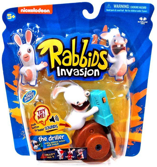 McFarlane Toys Raving Rabbids Rabbids Invasion The Driller Action ...