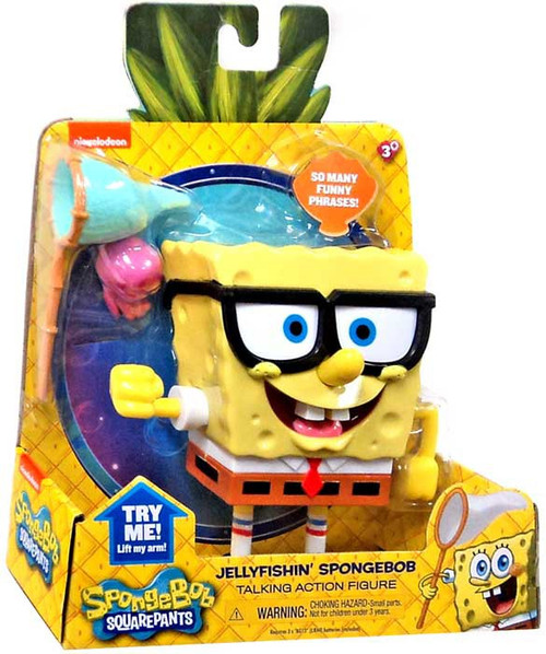 Spongebob Squarepants Jellyfishin Spongebob Talking Action Figure Just ...