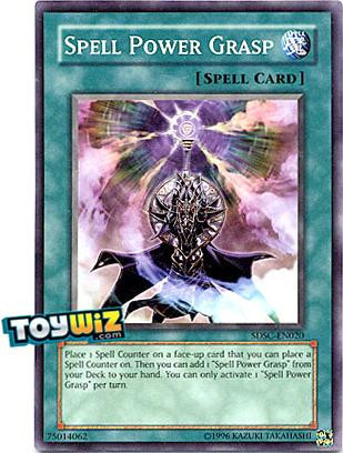YuGiOh 5Ds Structure Deck Spellcasters Command Single Card Common Spell ...