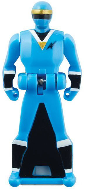 Power Rangers Super Megaforce Blue Alien Ranger Key 2.5 Loose Bandai ...