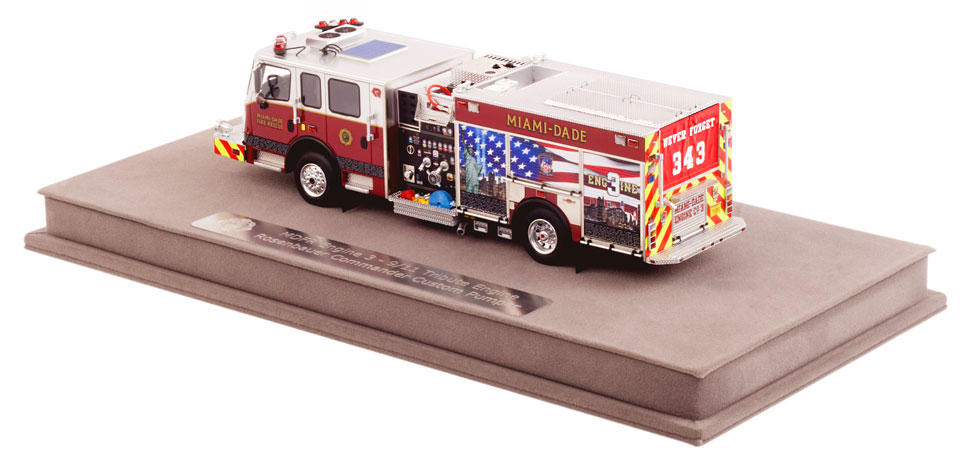Fire Replicas Miami-Dade Fire Rescue Engine 3 - 9.11 Tribute Rosenbauer ...