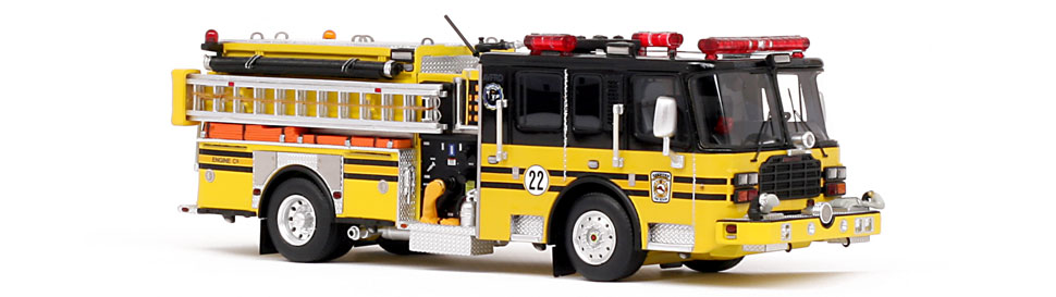 Fire Replicas Ashburn Volunteer Fire-Rescue Department Engine 622 Scale ...