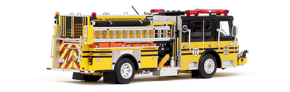 Fire Replicas Ashburn Volunteer Fire-Rescue Department Engine 622 Scale ...