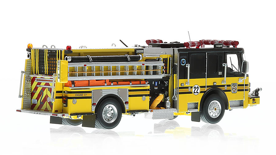 Fire Replicas Ashburn Volunteer Fire-Rescue Department Engine 622 Scale ...