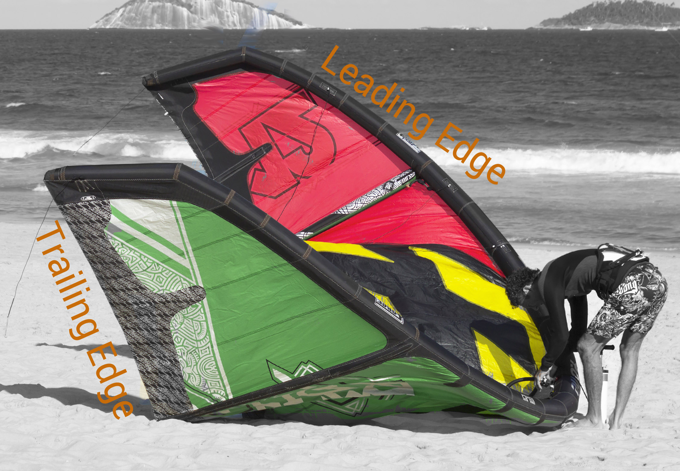 Review Kitesurfing Inflatable-Kites (LEI) - KiteMare Kiteboarding