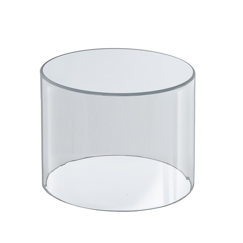 8"W x 8"H Clear Acrylic Cylinder - Azar Displays