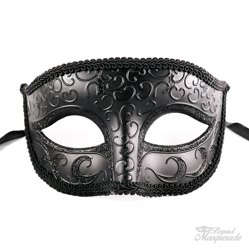 Prince Charming Masquerade Mask Men M6107 - BeyondMasquerade.com