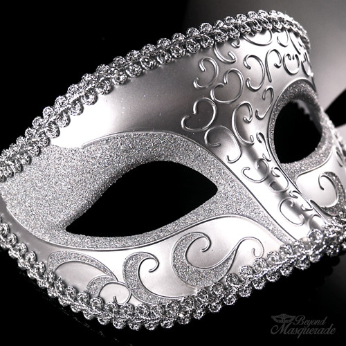 Prince Charming Masquerade Mask Men M6107 - BeyondMasquerade.com