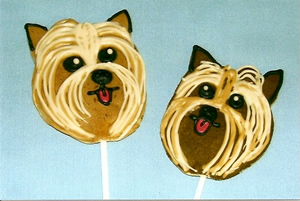 Yorkie Cookies - ThePartyWorks