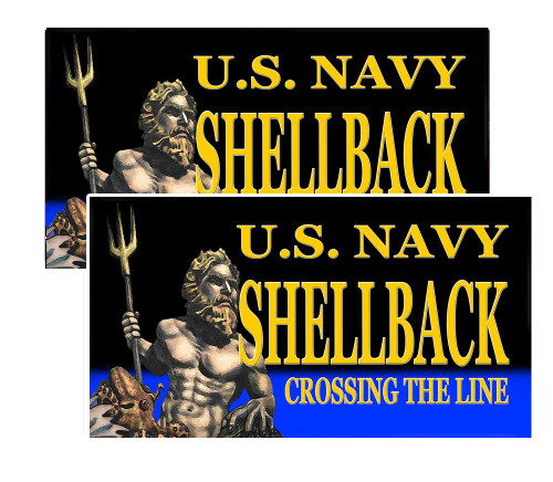U.S. Navy Shellback Crossing Decal | Brotherhood