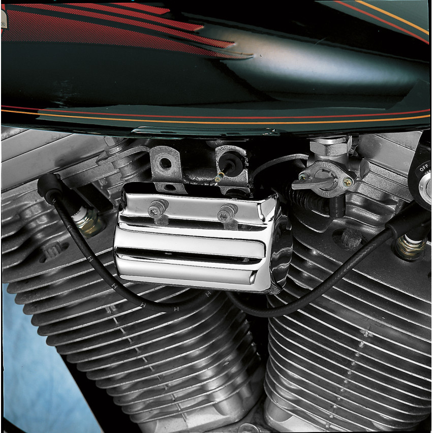 Drag Specialties Coil Cover for Harley FXR - Get Lowered Cycles
