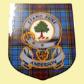 Wilson Clan Tartan Clan Wilson Badge Shield Decal Sticker Set of 3 ...
