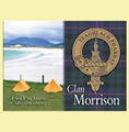 Morrison Clan Tartan Clan Morrison Badge Shield Decal Sticker Set of 3 ...