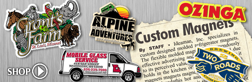 Classic Magnets — Custom Souvenir Magnets