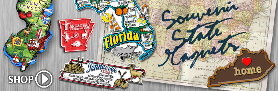 Classic Magnets — Classic Souvenir Magnets
