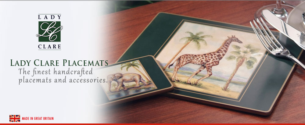 Lady Clare Placemats & Coasters USA
