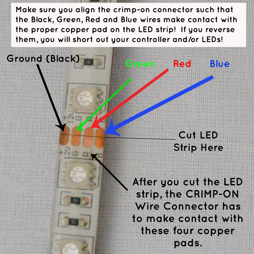 Multi-Color LEDs on Black PCB