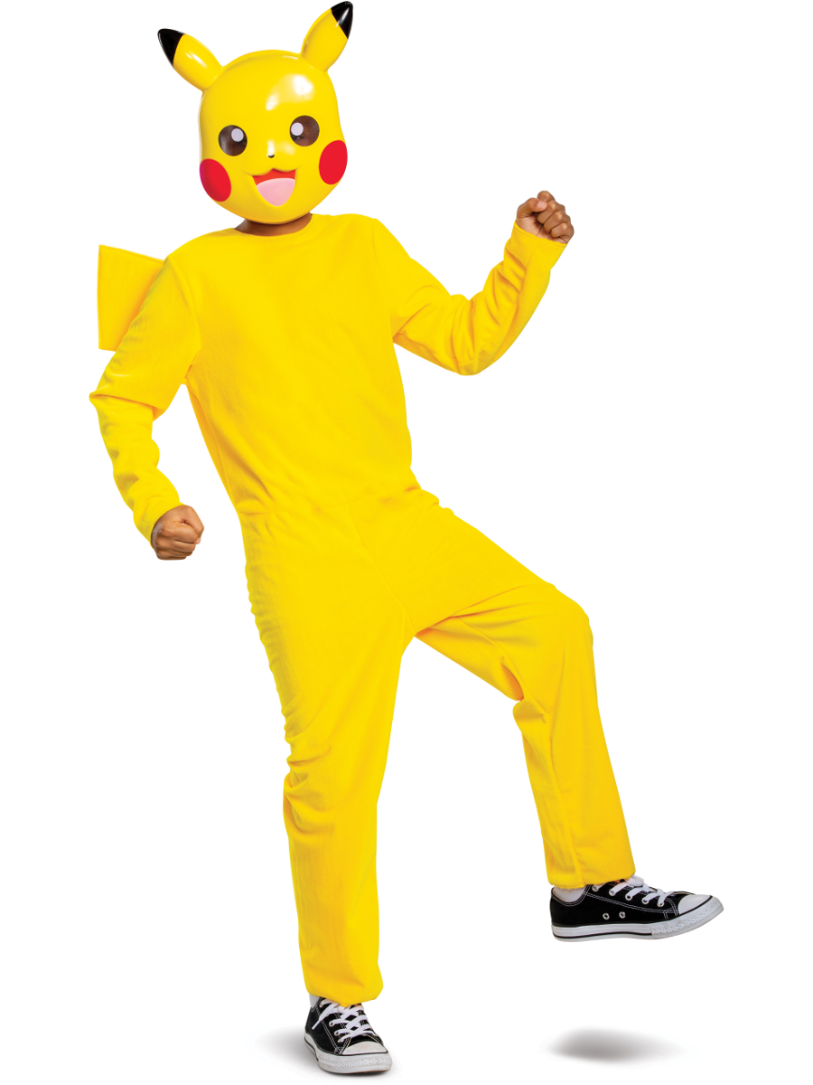 Disguise Costumes Pokemon Anime Pikachu Classic Kid's Costume