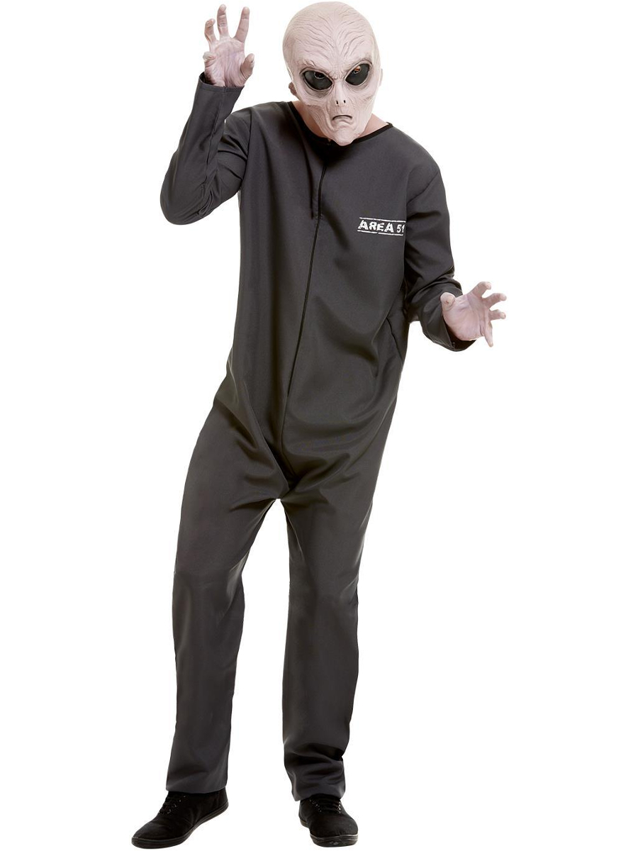 Smiffy's Costumes Area 51 Alien Researcher Men's Costume