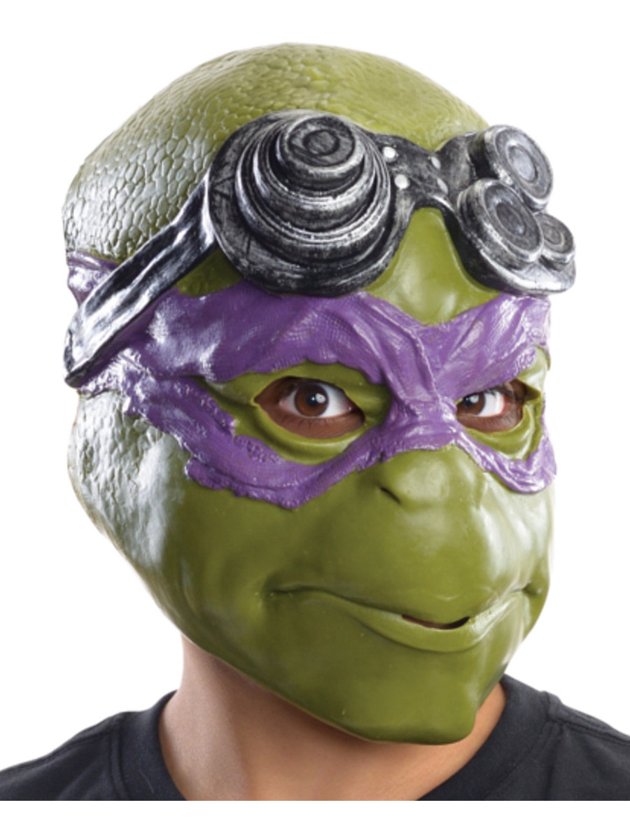 Men's Teenage Mutant Ninja Turtles 3/4 Donatello Mask