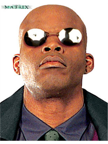 Matrix Morpheus Costume Accessory Glasses Sunglasses