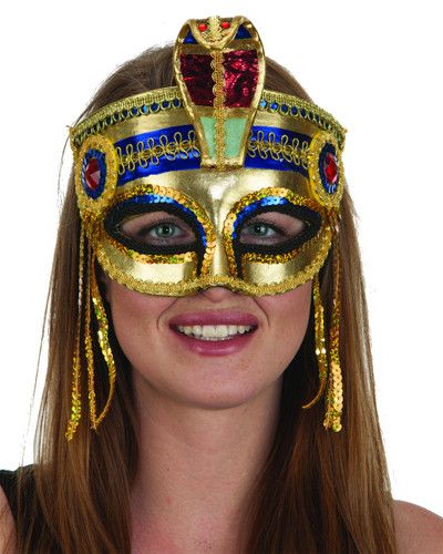 Adult's Queen Cleopatra Golden Mask