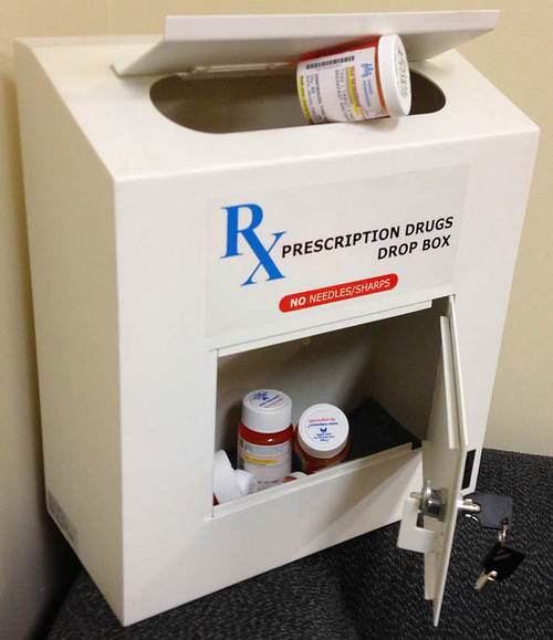 Locking Prescription Drug Drop Box - Locking Drop Boxes