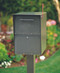 Bronze Locking Curbside Mailbox - Curbside Secure Locking Mailboxes