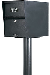 Large Outdoor Secure Payment Locking Drop Box - Locking Security Mailbox