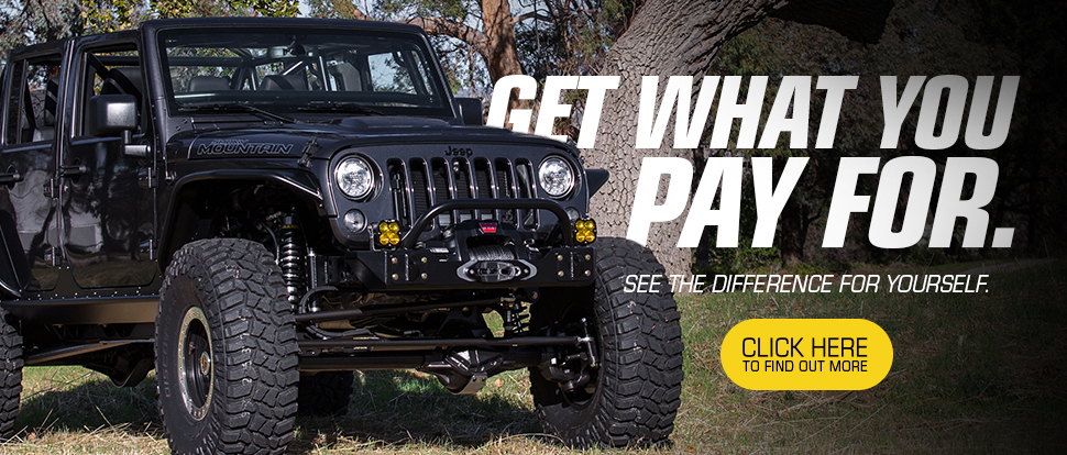 GenRight Off Road Jeep Parts & Accessories for Jeep Wrangler | Made in ...