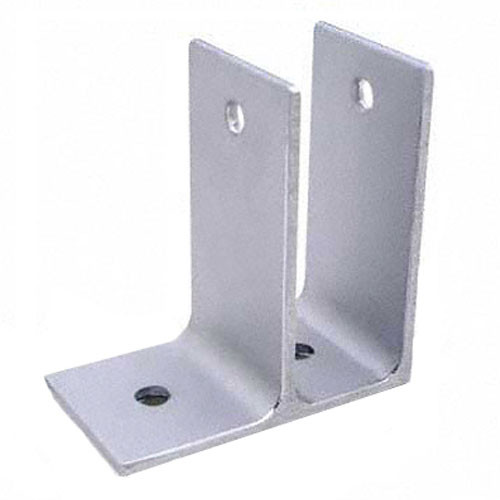 Global Partitions Aluminum Single Ear Bracket Set - Harbor City Supply