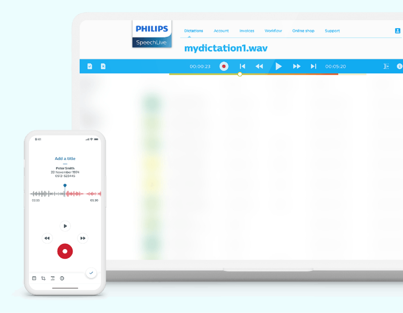 SpeechLive Voice Recorder - TVPS