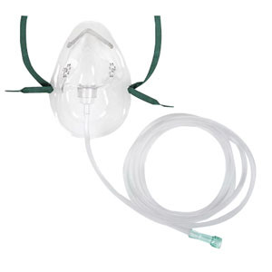 AirLife Adult Vinyl Oxygen Mask, 7' 55001201-Each - MAR-J Medical ...