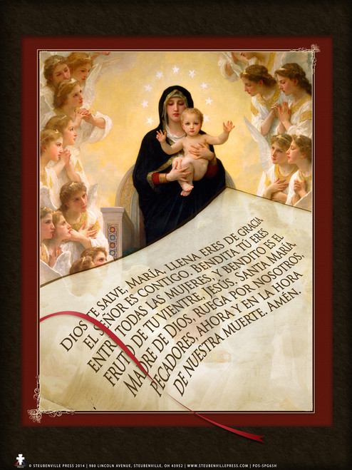 Elegant Spanish Version Of Hail Mary Gallery