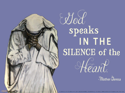 God Speaks Poster I - Catholic to the Max - Online Catholic Store